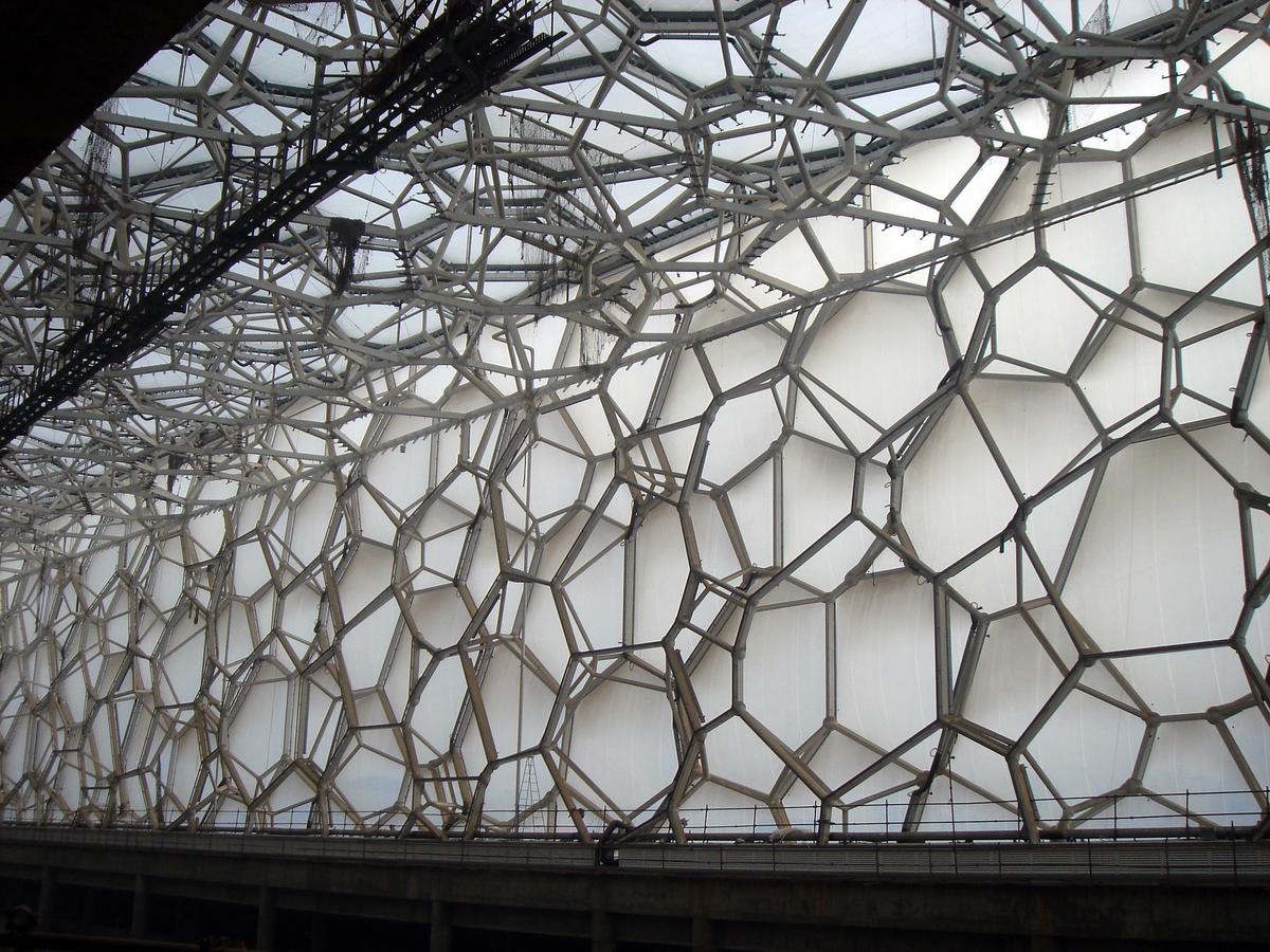 Space frame of the Water Cube • parametric by design