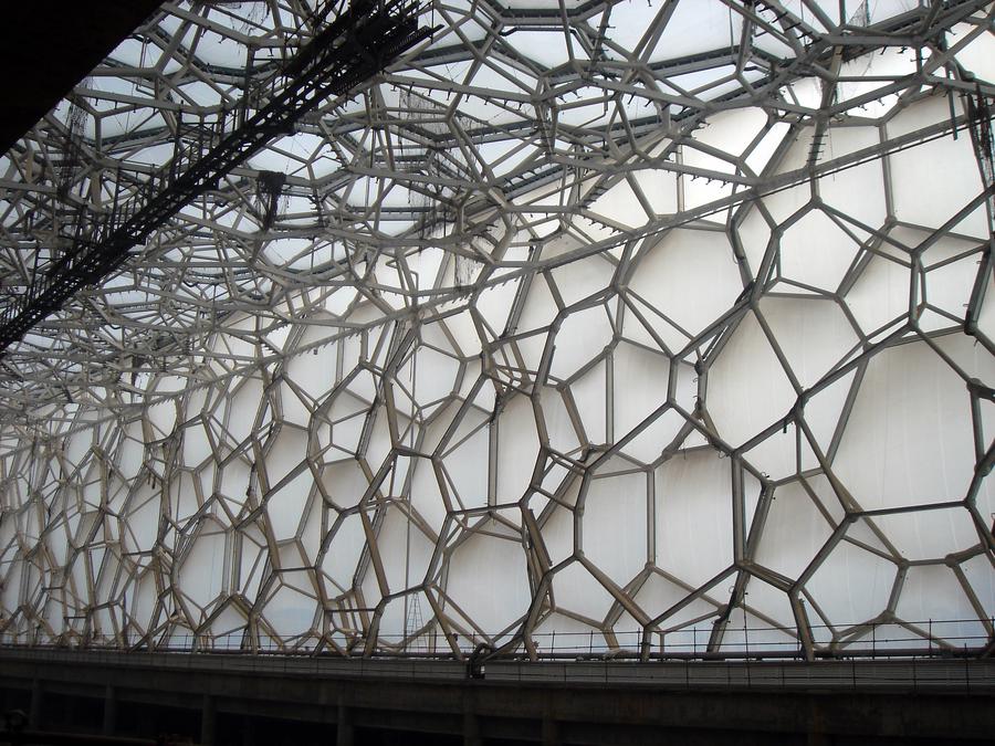 Space frame of the Water Cube • parametric by design